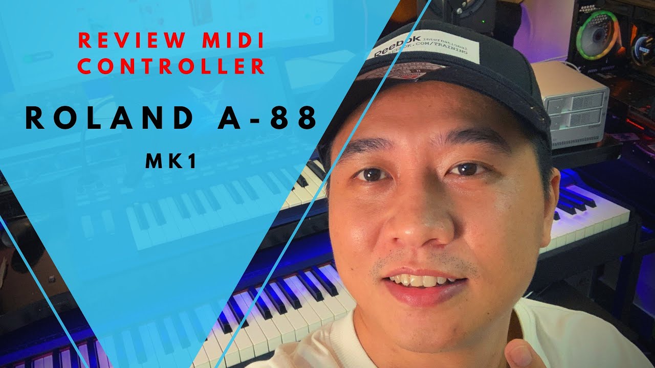Review Midi Keyboard Controller Roland A-88 - Vlog Producer #22 - YouTube
