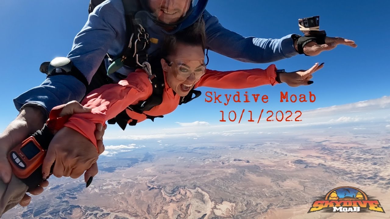 Skydive Moab, October 1, 2022, Haylee Beutler, Full Version - YouTube