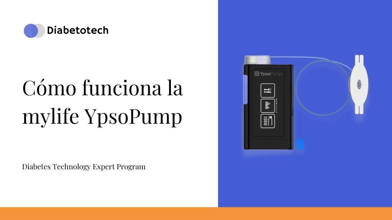 mylife YpsoPump | Cómo funciona la mylife YpsoPump | Diabetotech - YouTube