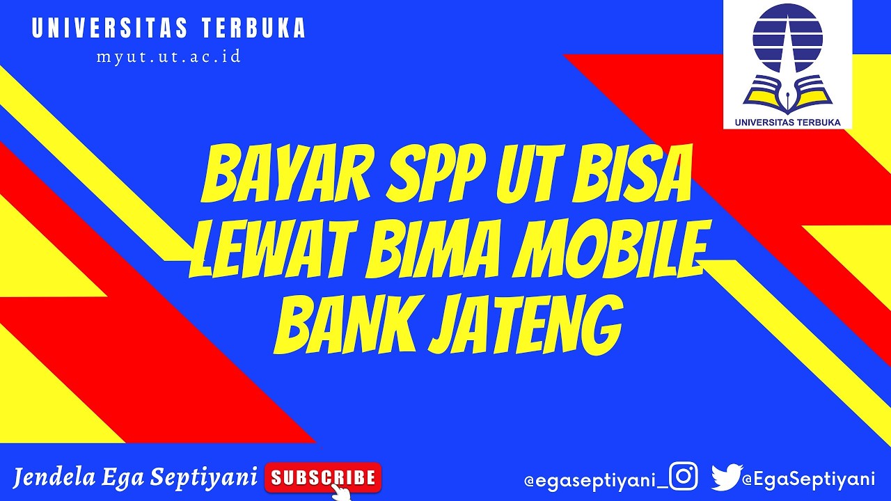 TUTORIAL PEMBAYARAN BILLING UT AMAN DAN LANGSUNG LUNAS MENGGUNAKAN BIMA ...