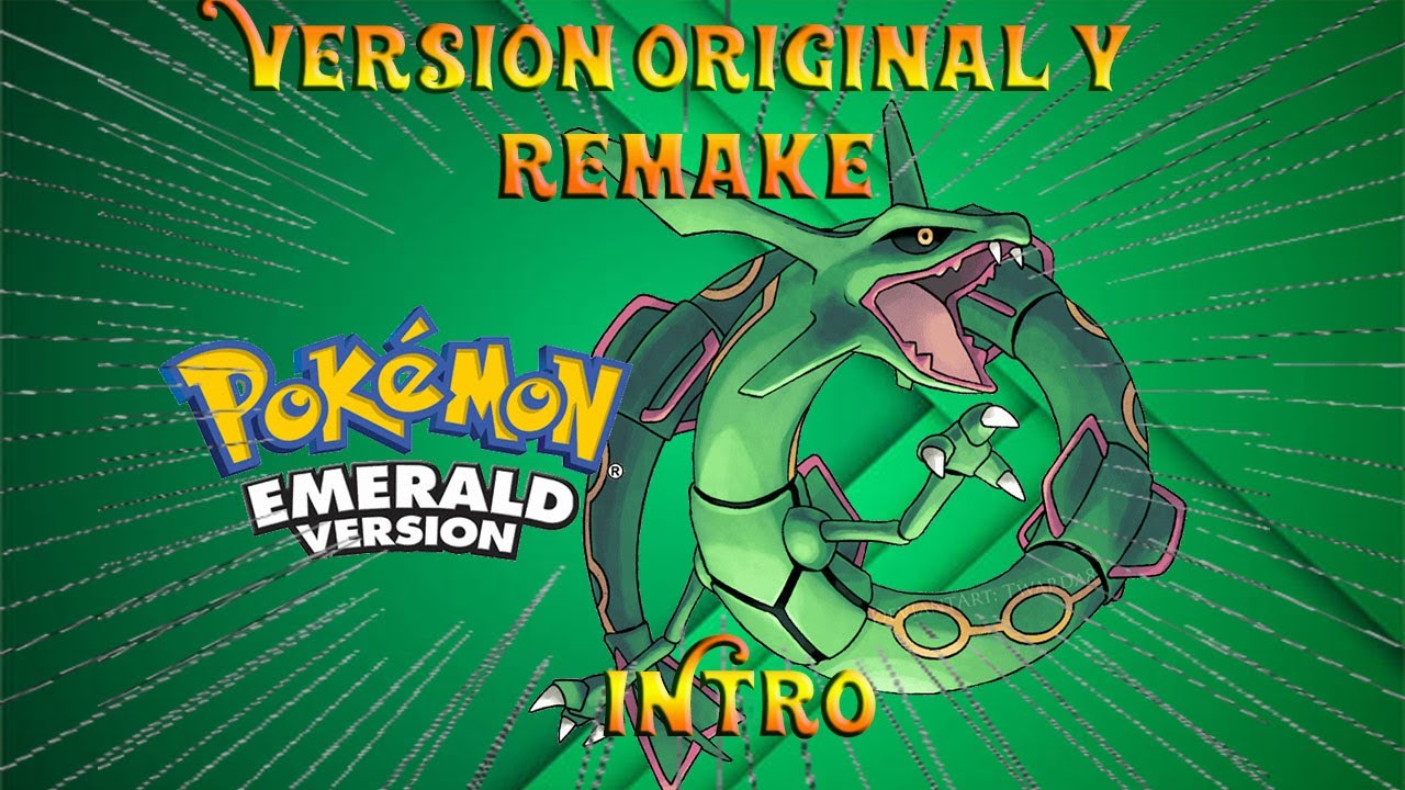 🎥Evaluando POKÉMON ESMERALDA remake, versión original⭐ - YouTube