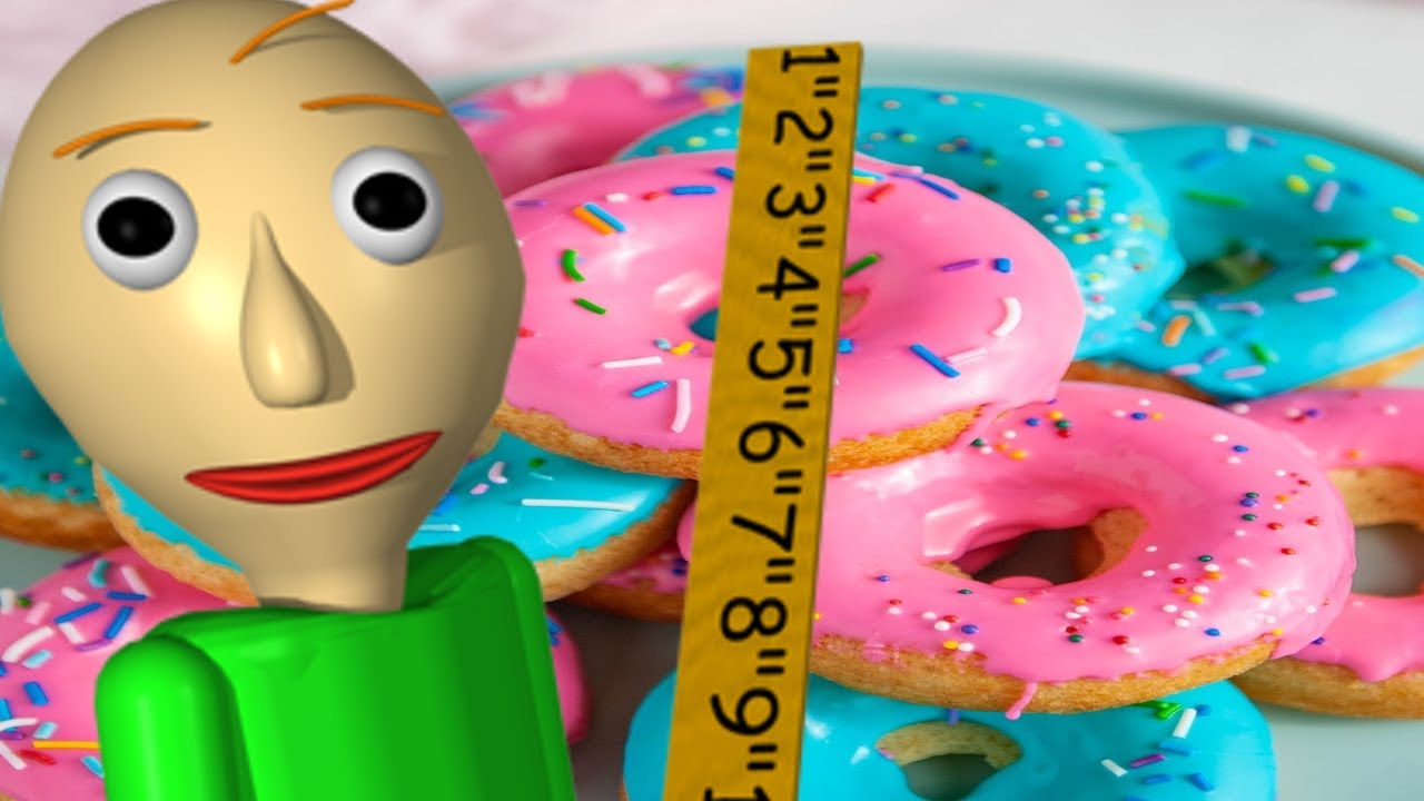 BALDI LIKES DONUTS?!!! SO AM I! - YouTube