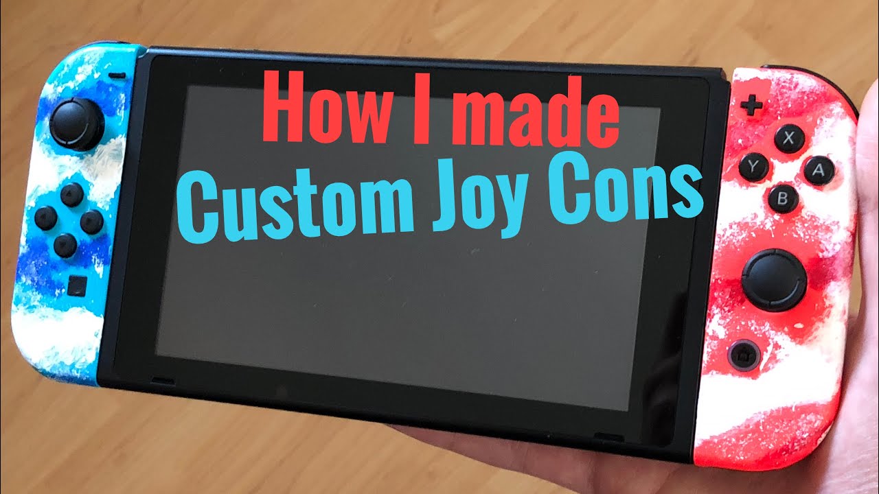 My Custom Joy Cons -GusBros - YouTube