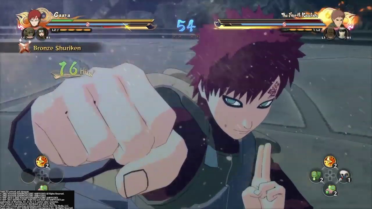 "Team Garra" Naruto ultimate ninja storm 4 - Garra vs 4th kazekage ...