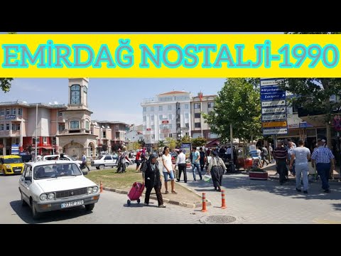 EMİRDAĞ NOSTALJİ 1990 EMİRDAĞ OTOGARI