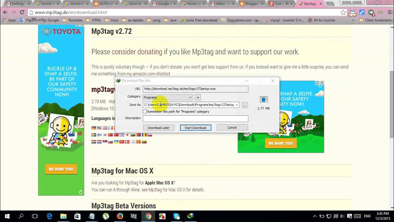 How to install mp3tag - YouTube