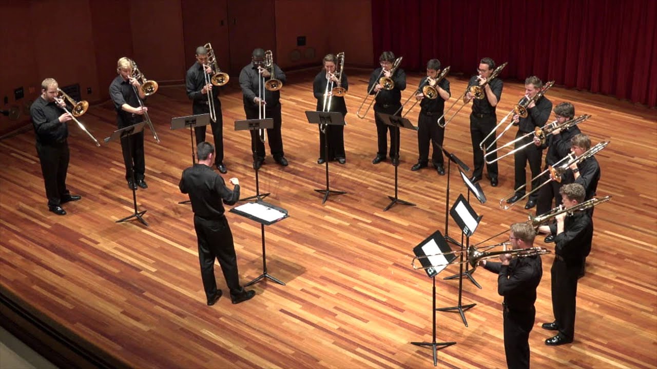 CSU Trombone Ensemble - Sleep - YouTube