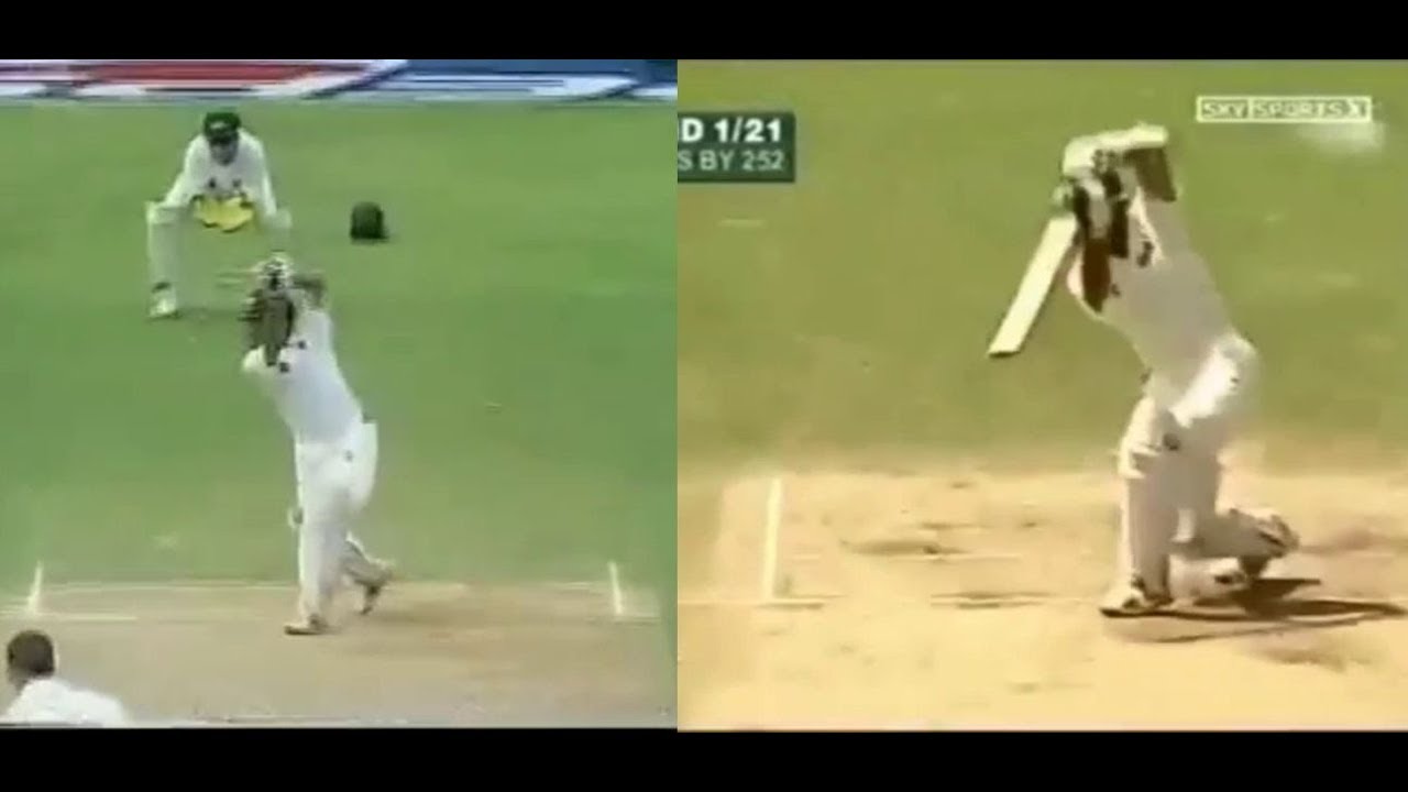 Sachin Tendulkar vs Rahul Dravid Cover drive Challenge. - YouTube