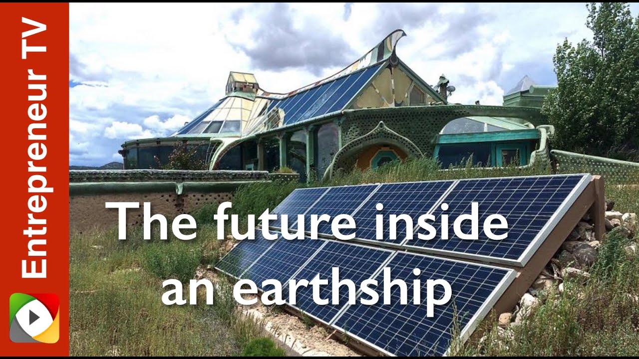 The future inside an Earthship - YouTube