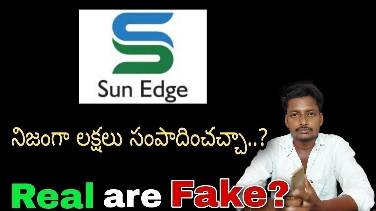 Sunedge telugu | Sunedge plan telugu | Sunedge products telugu - YouTube