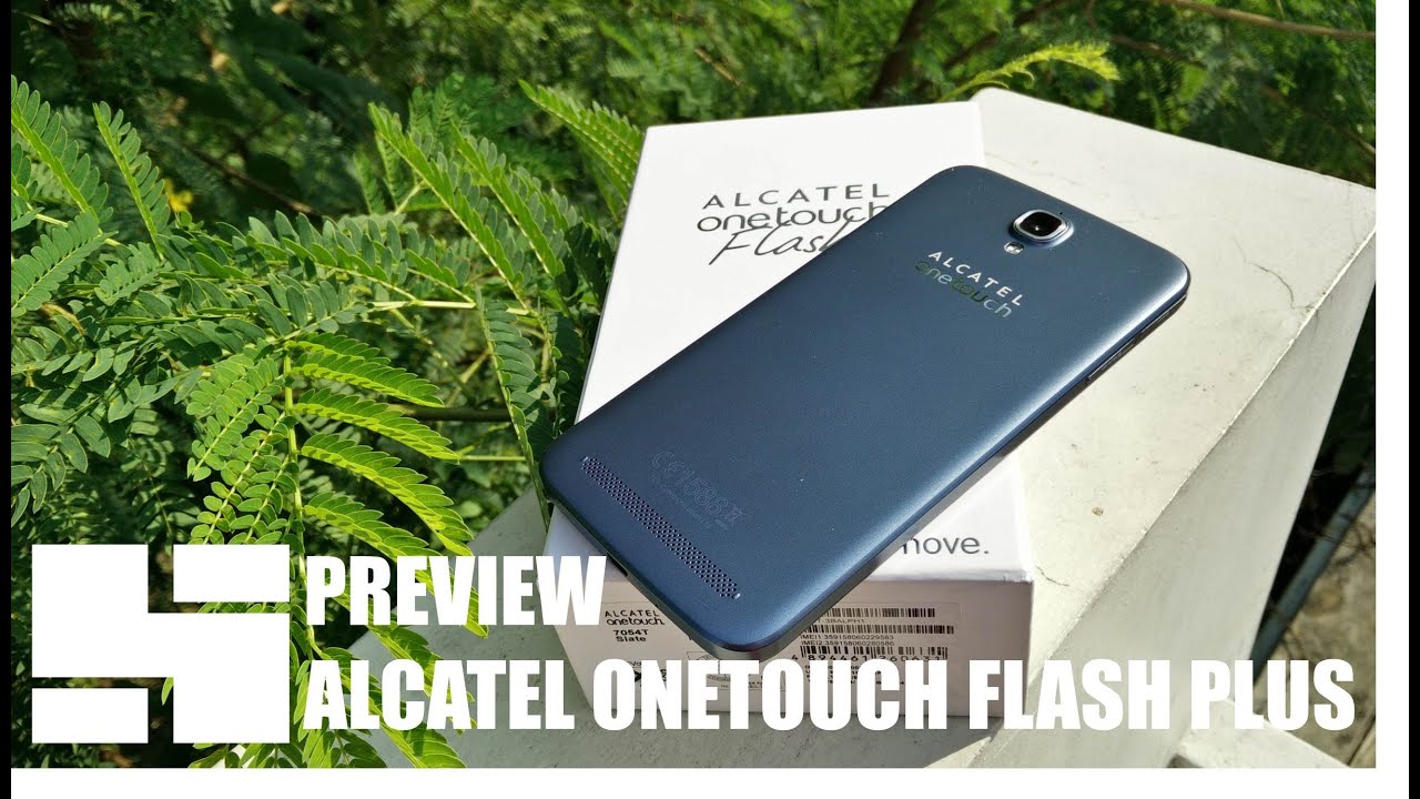 Preview Alcatel One Touch Flash Plus - YouTube
