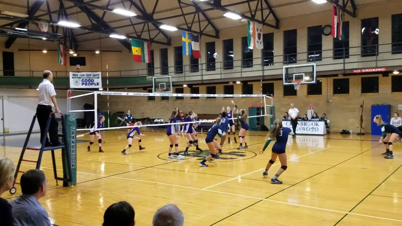 Payton Porter - Purple jersey #18 - Vs Cranbrook - Kill - YouTube