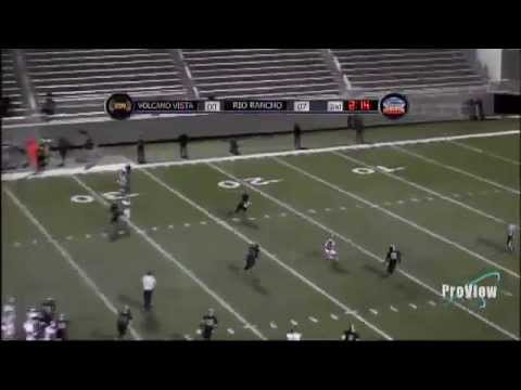Rio Rancho #28 Angelo Lujan 38yd TD catch - YouTube