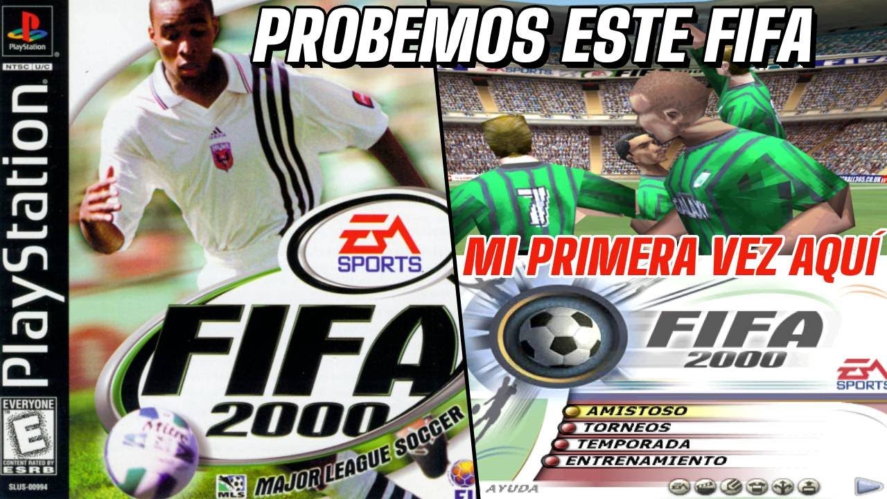 LLEGO EL MOMENTO DE PROBAR ESTE FIFA | FIFA 2000 PS1 | PLAYSTATION 1 ...