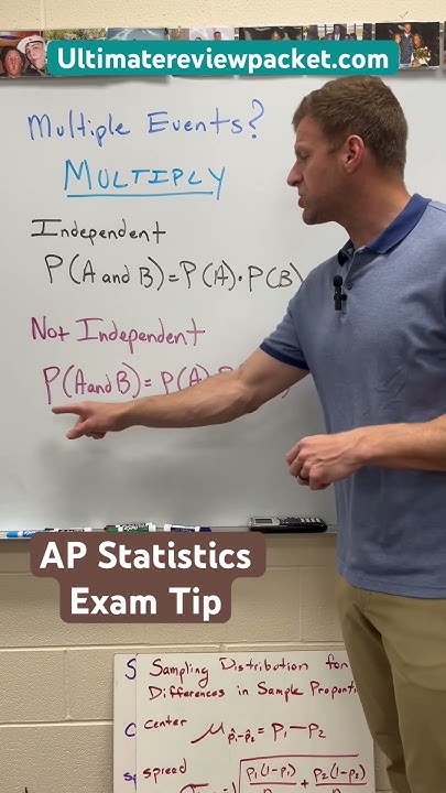AP Statistics Exam Tip - multiple events? Multiply! #apstats #apstatistics #apexams #apexamprep ...