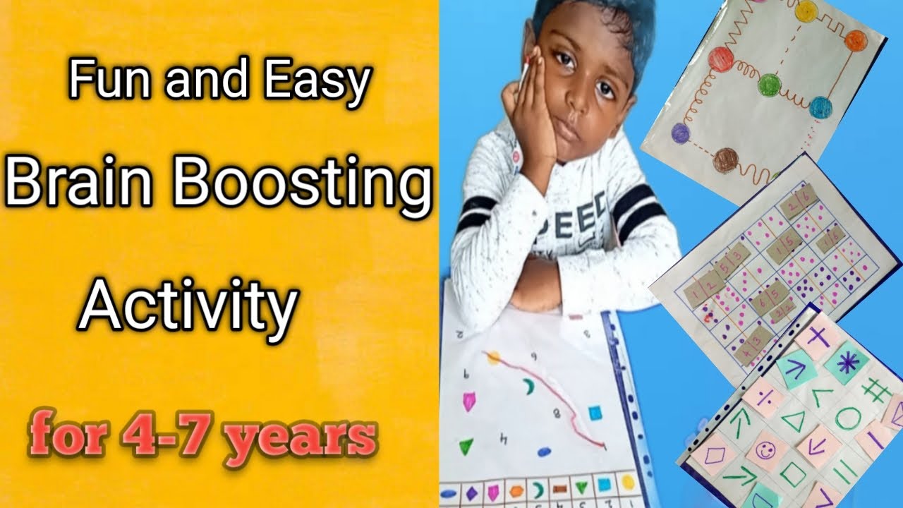 Best Brain Boasting activities for 4-7 years kids ...