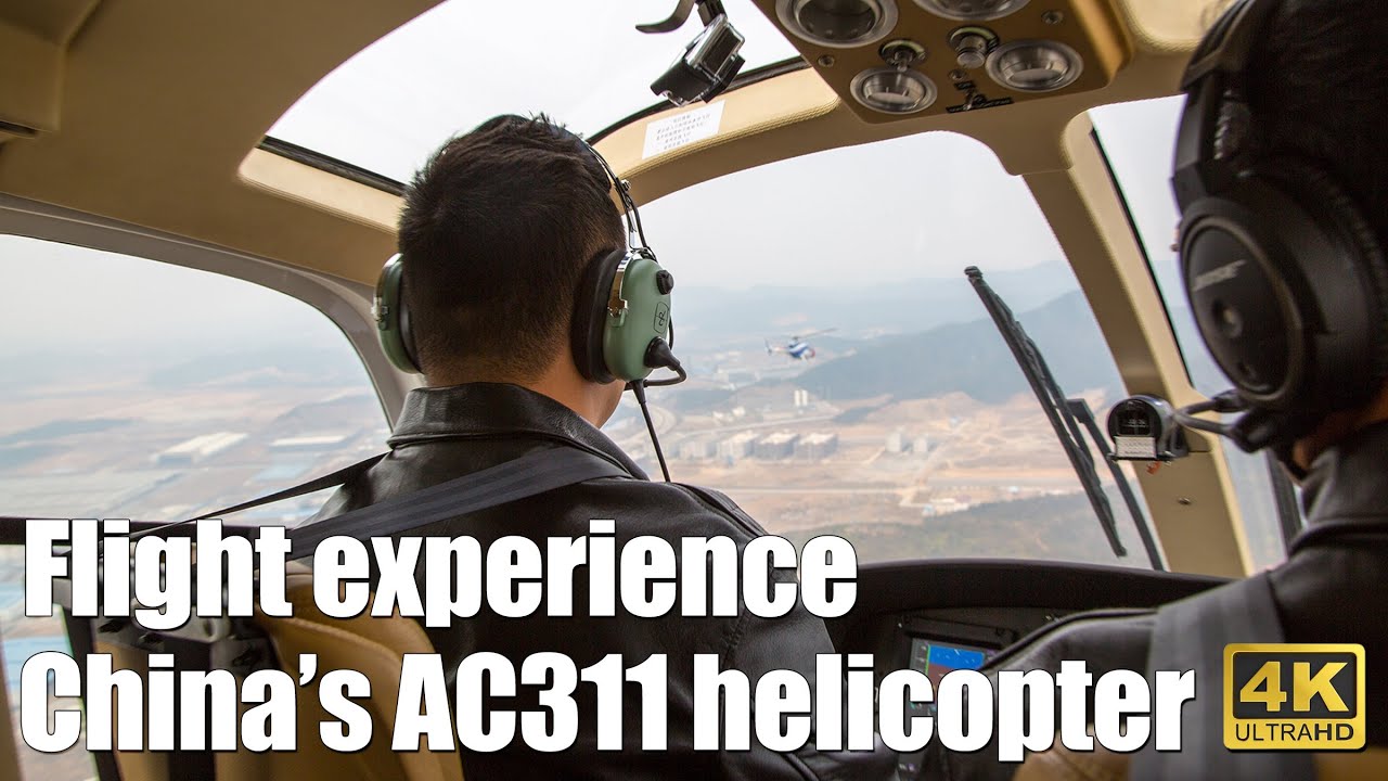 Flying China AC311 helicopter experience - YouTube