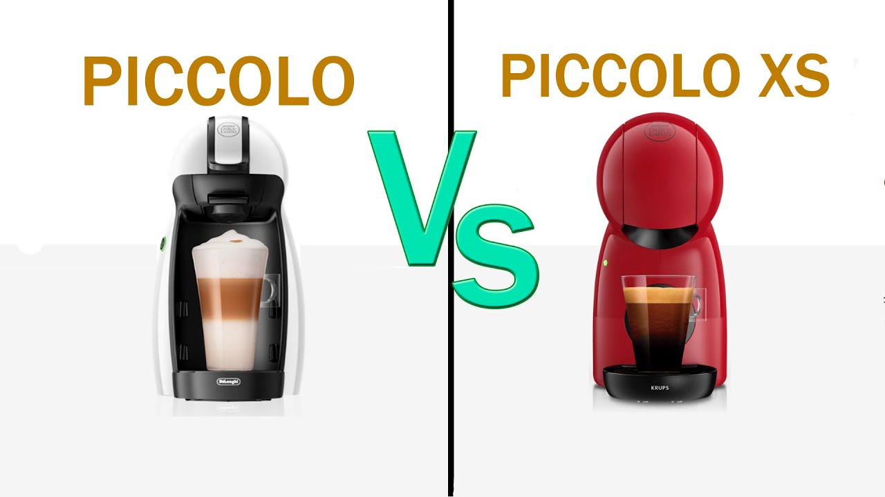 Nescafé Dolce Gusto "Piccolo" VS "Piccolo XS" ¿¿Cómo elegir tu cafetera ...