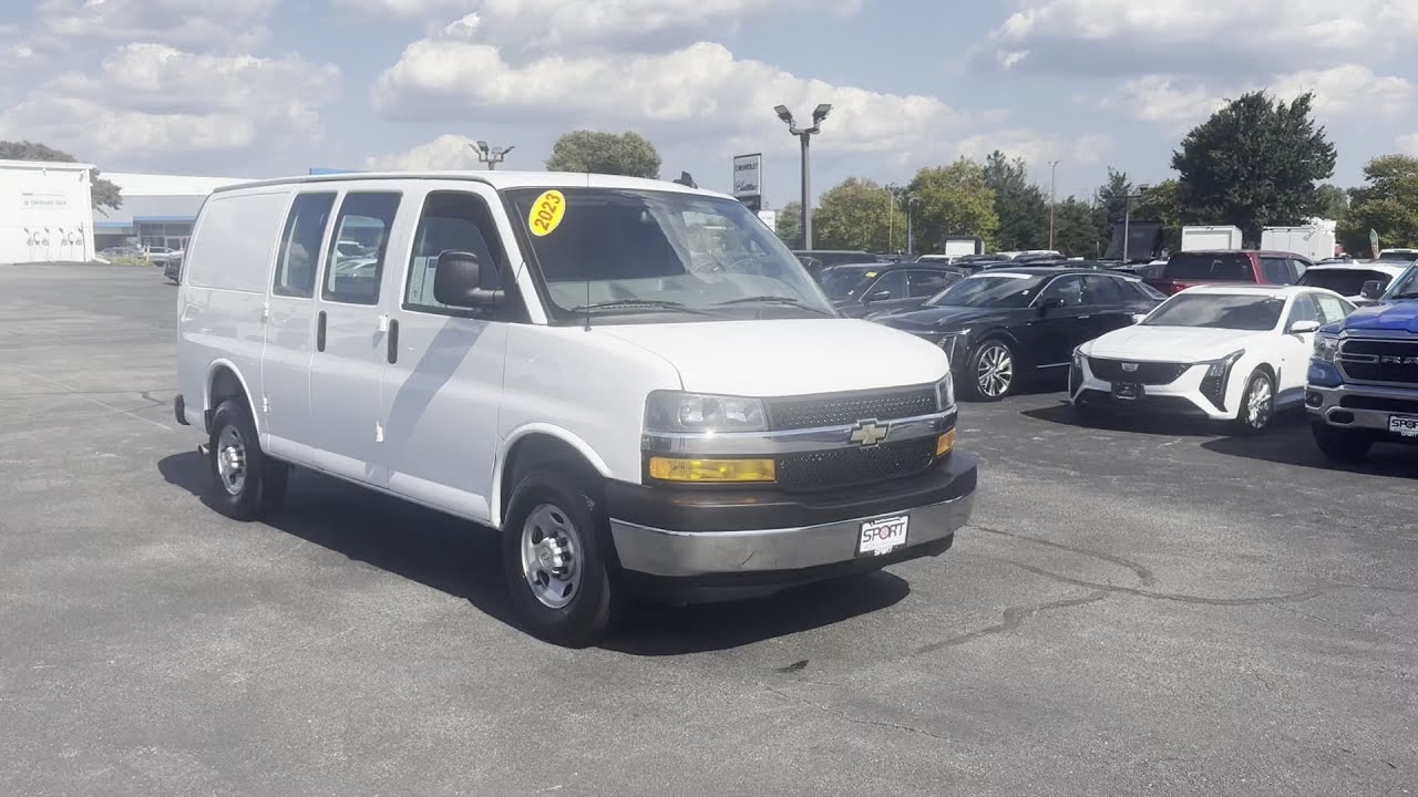 2023 Chevrolet Express Cargo Van Silver Spring, Rockville, Laurel ...