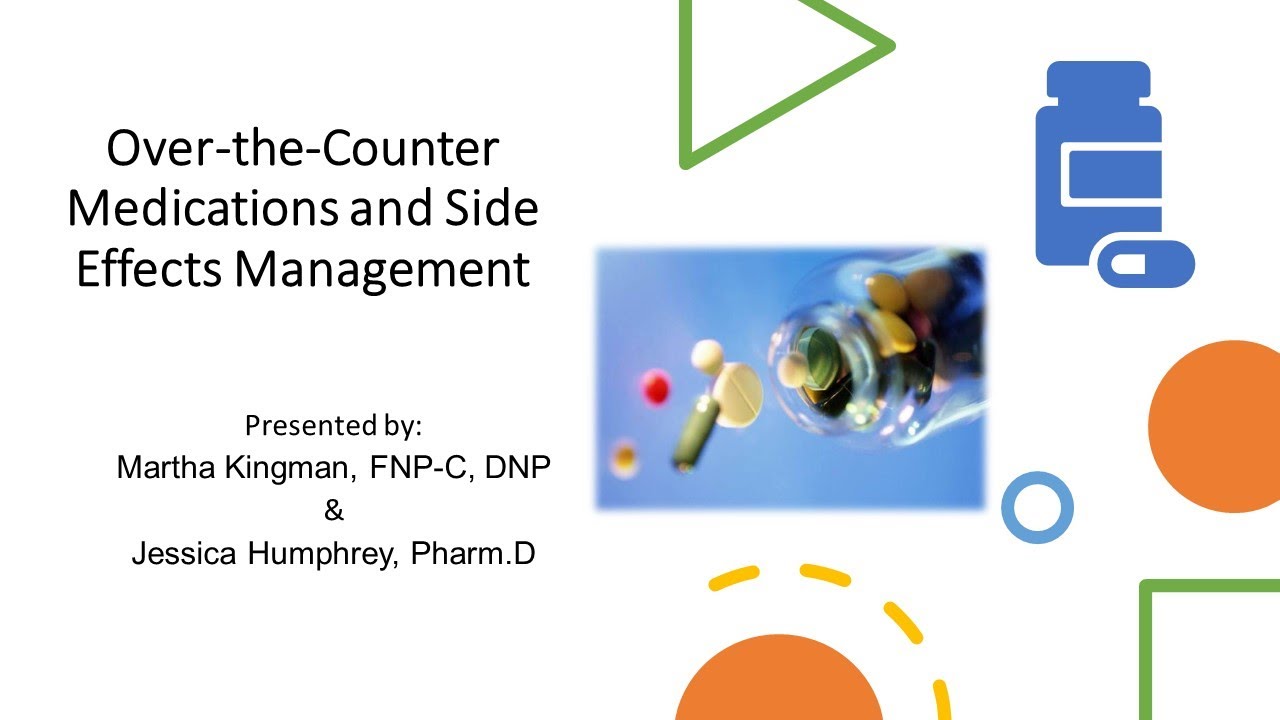 Over-the-Counter Medications and Side Effects Management - YouTube