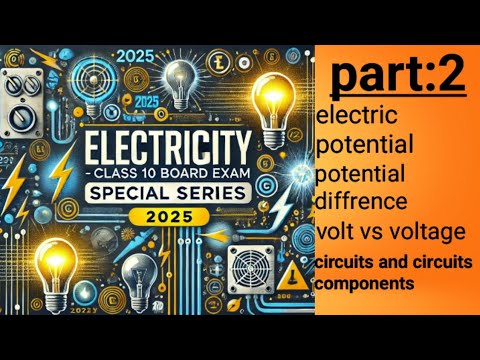 electricity class 10 | electric potential and potential difference ...