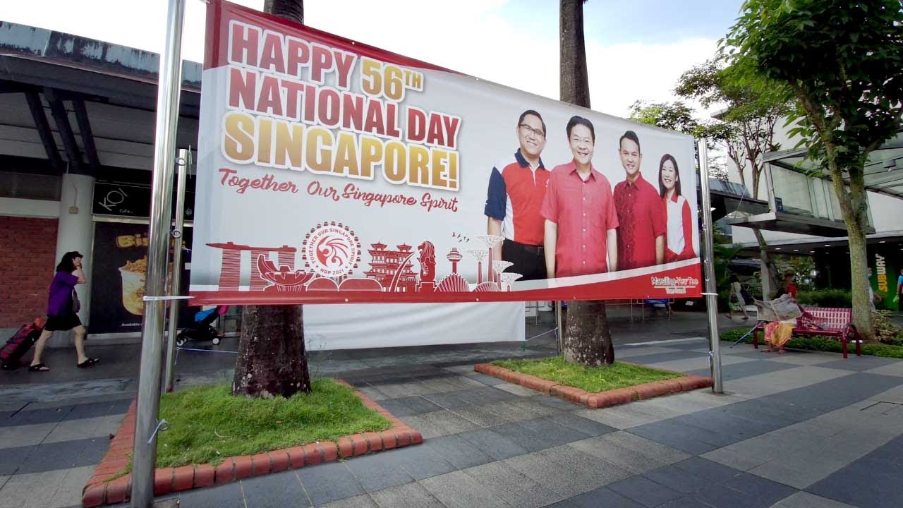 Singapore MRT ride from Yew Tee to Marsiling train station, 56th ...