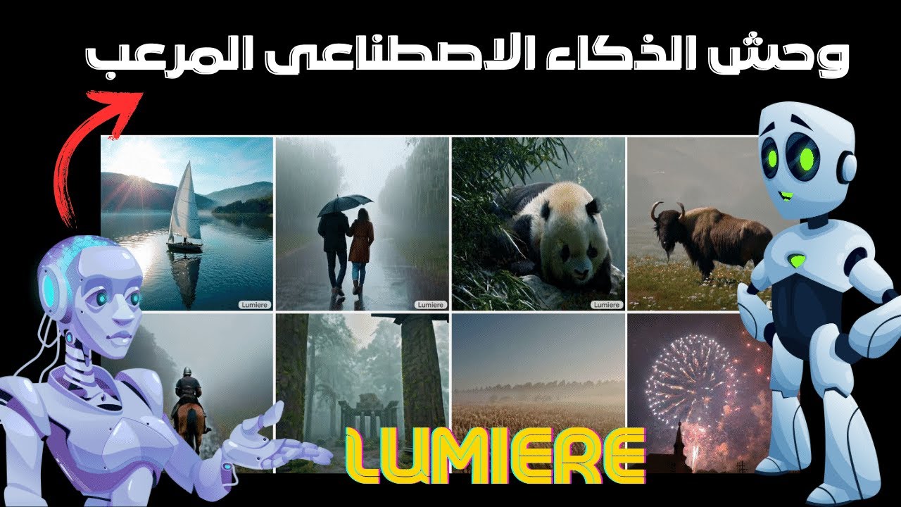 معجزة الذكاء الاصطناعى القادم شرح موقع lumiere عظمة تصنعها google مع شركة github - YouTube