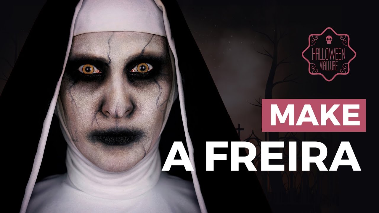 Tutorial: Maquiagem "A Freira" - Valak - YouTube
