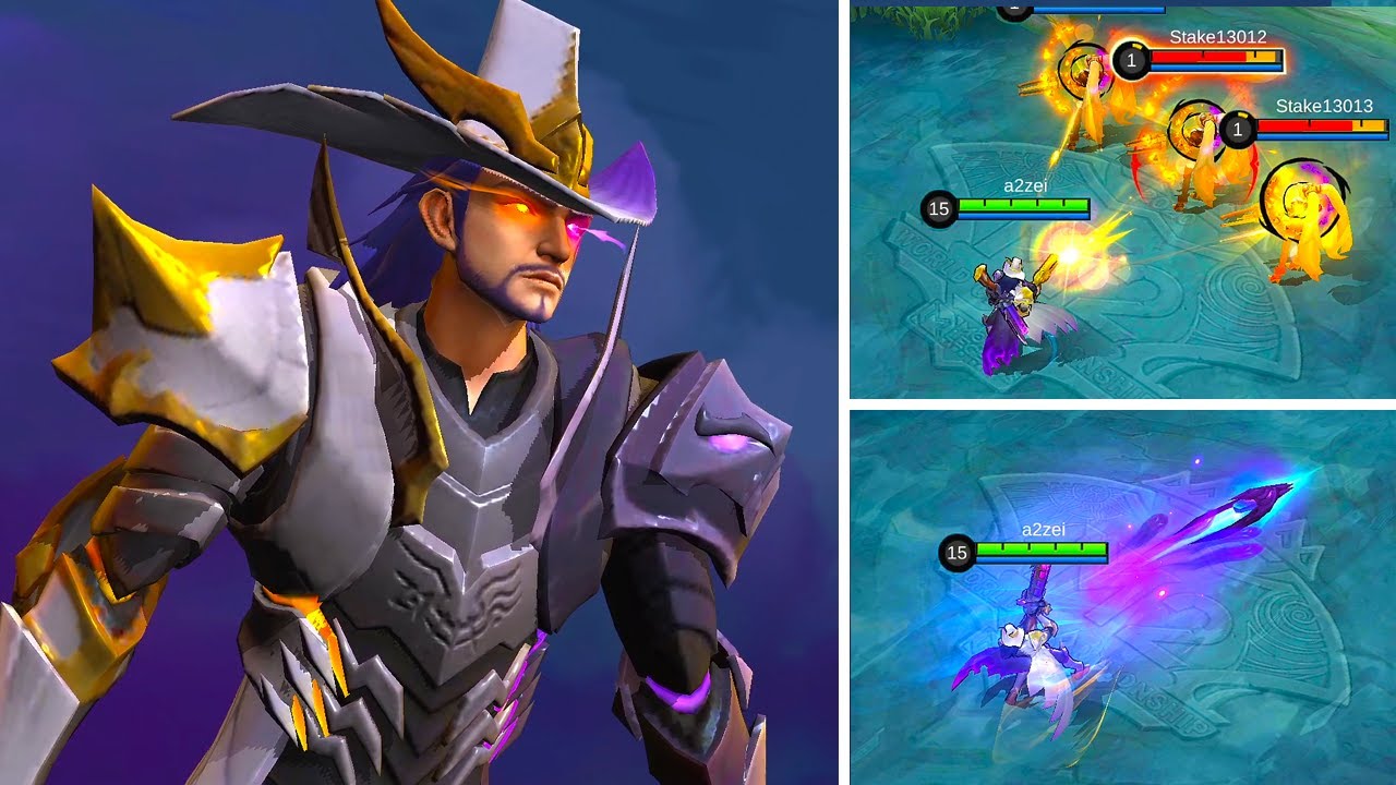 MLBB Clint Shadow Omen M2 Skin Spotlight - YouTube