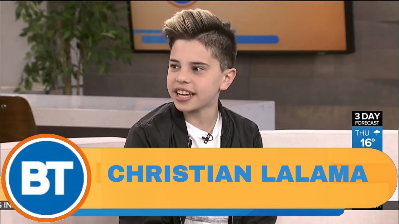 Christian Lalama on his budding music career - YouTube