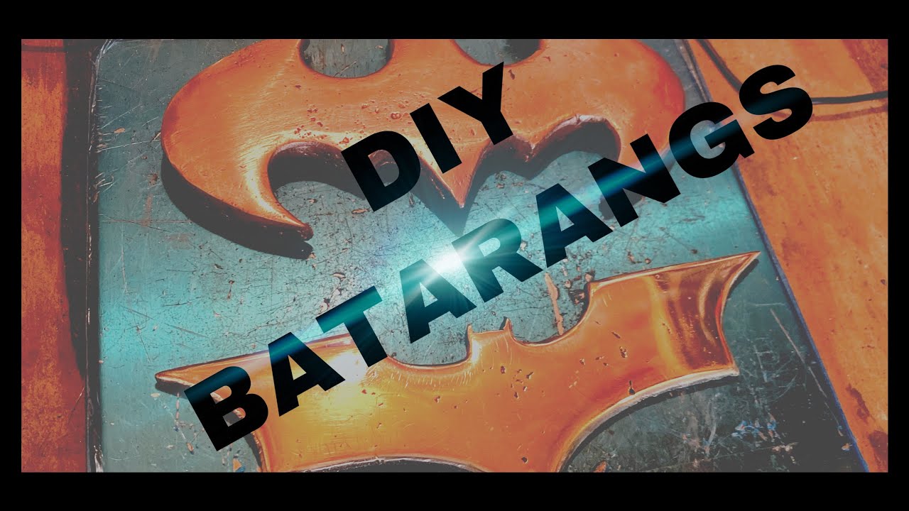 DIY Brass and Copper Batarang - YouTube