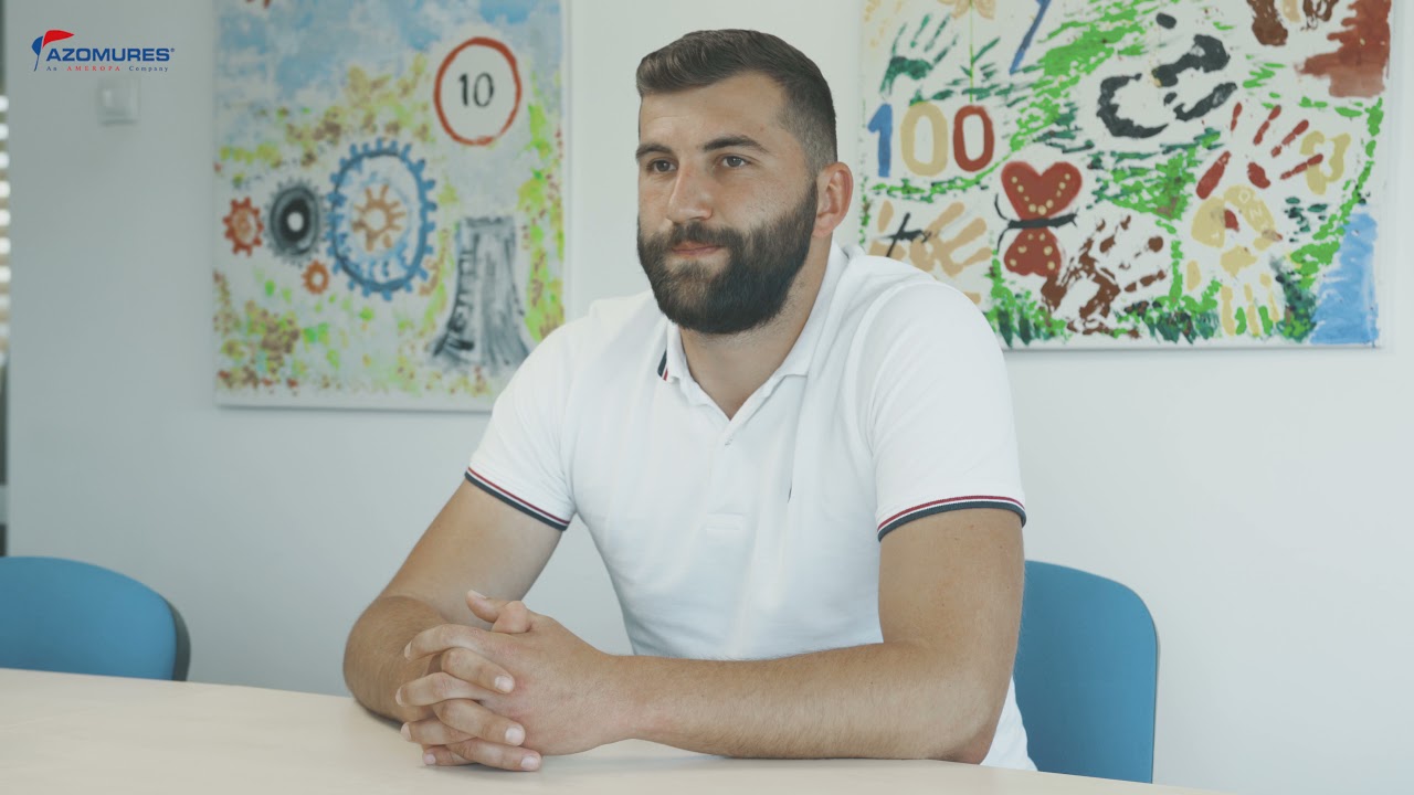 Fulop Lehel, operator chimist Azomureș - YouTube