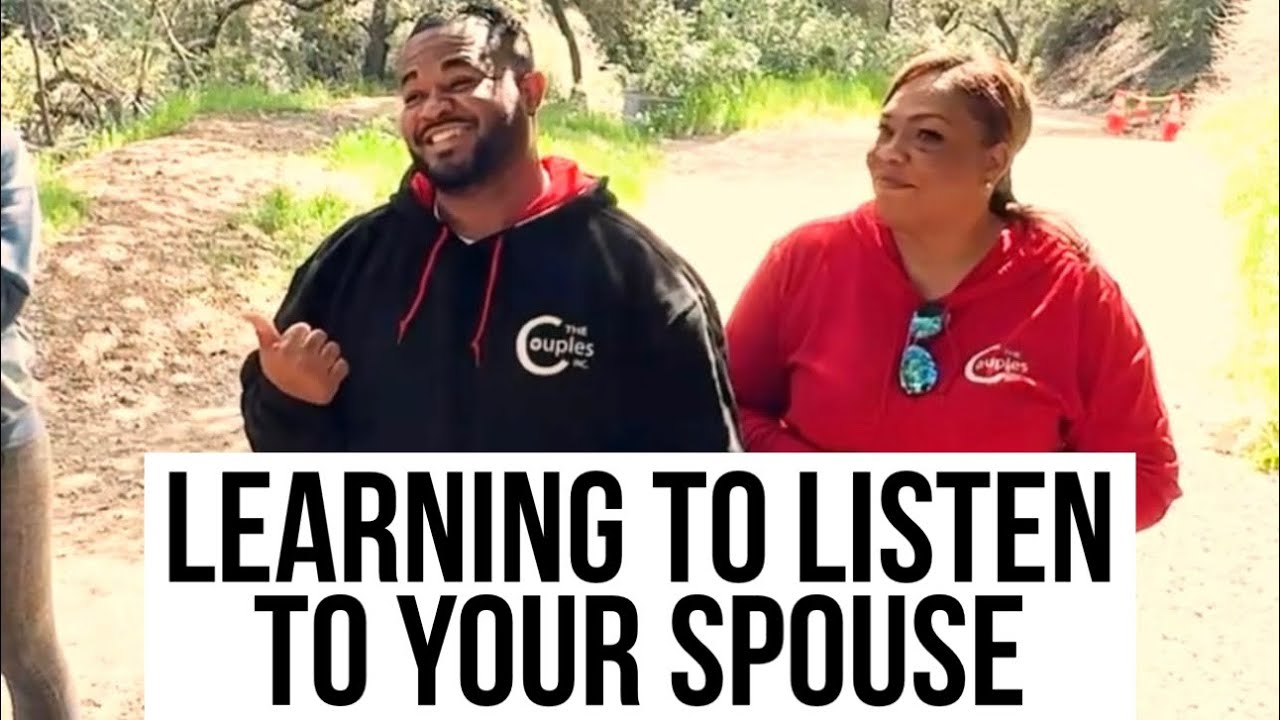 Learning how to listen to your spouse. - YouTube