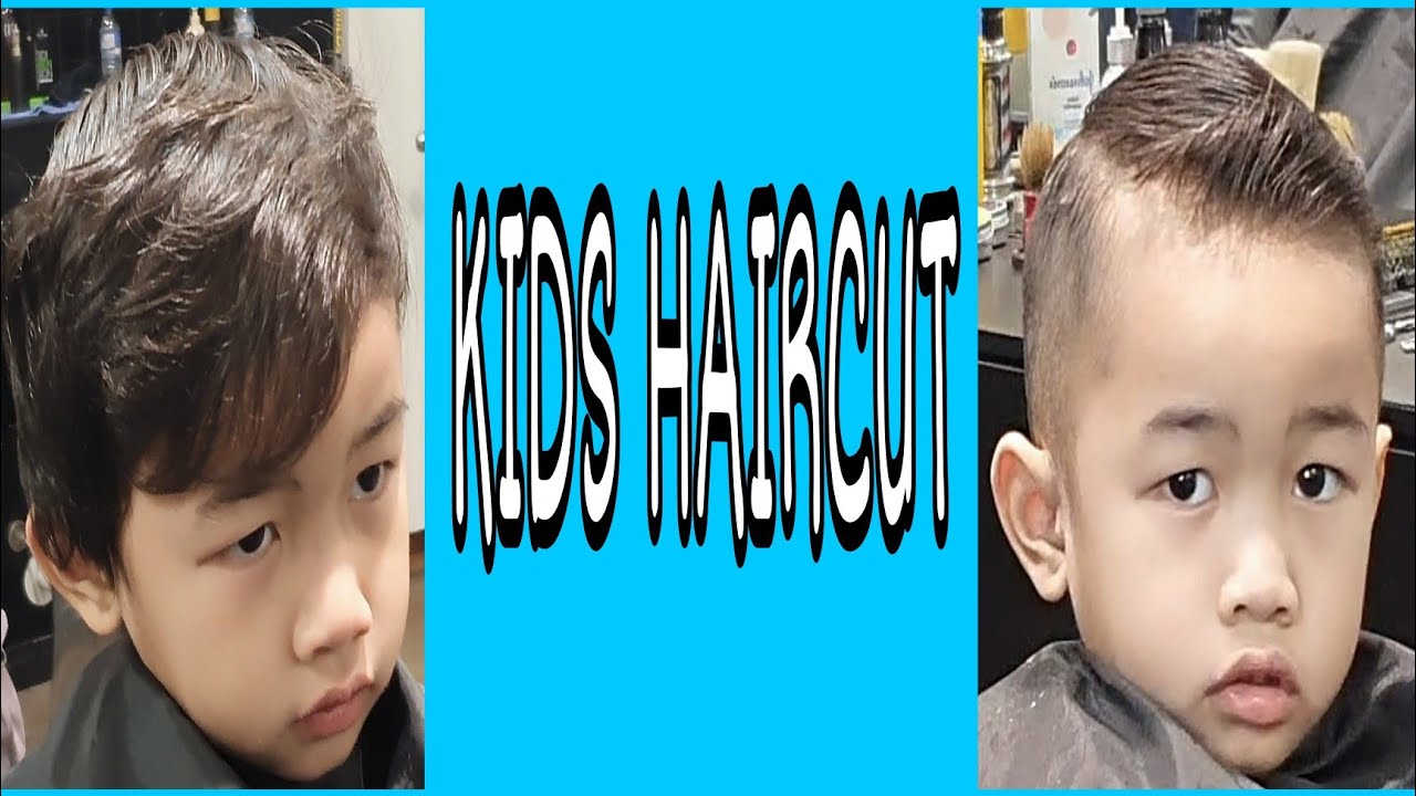 KIDS HAIRCUT | HOW TO CUT KIDS HAIRCUT | BARBER TUTORIALS | BARBERS CUT ...
