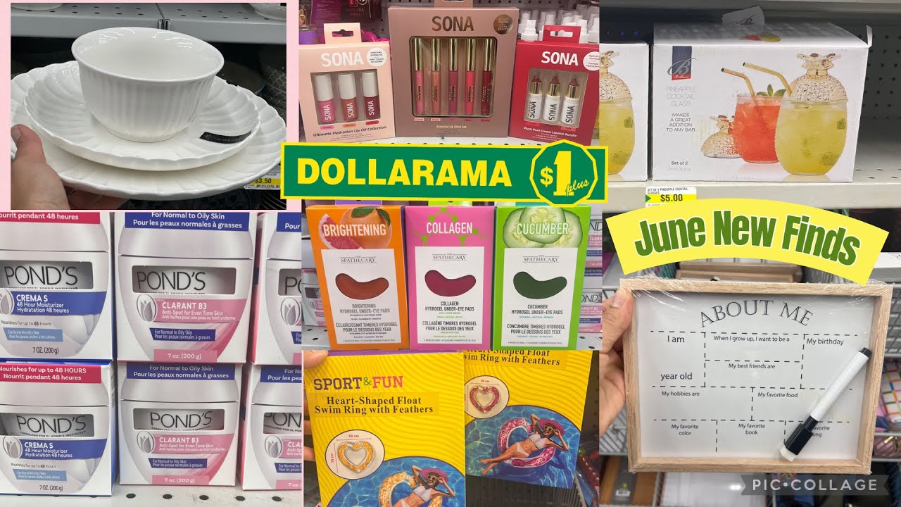 DOLLARAMA SHOP WITH ME | ALL NEW JUNE FINDS | June 02,2025 - YouTube