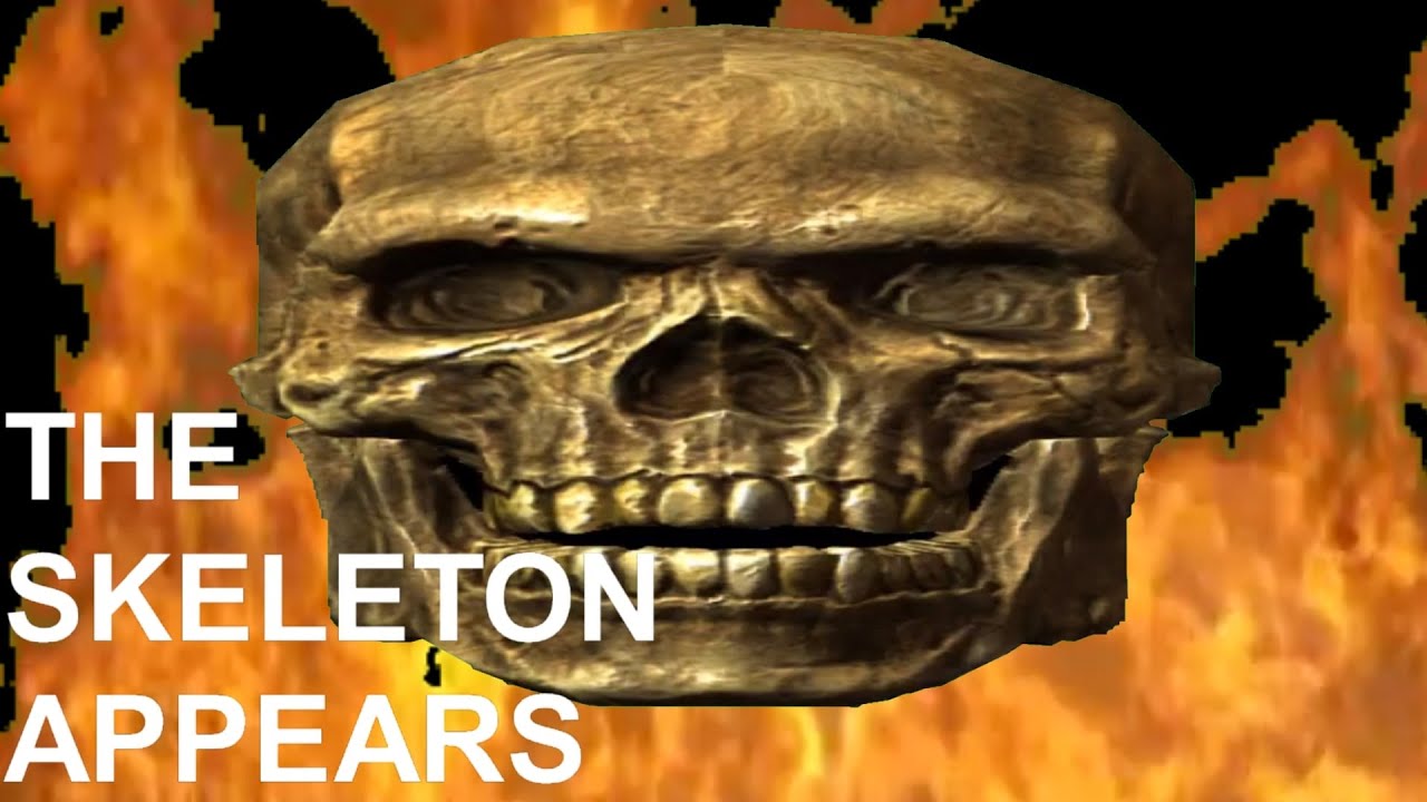 The Skeleton Appears Meme Template (Original) - YouTube