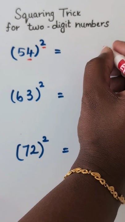 Math Tricks l l Squaring trick for two digit numbers #mathshack #mathtricks #mathtipsandtricks # ...