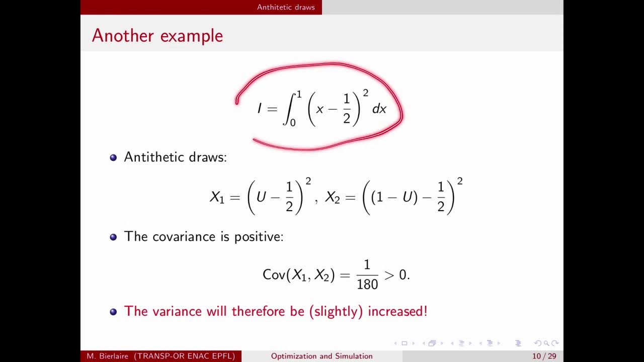 Variance reduction methods - YouTube