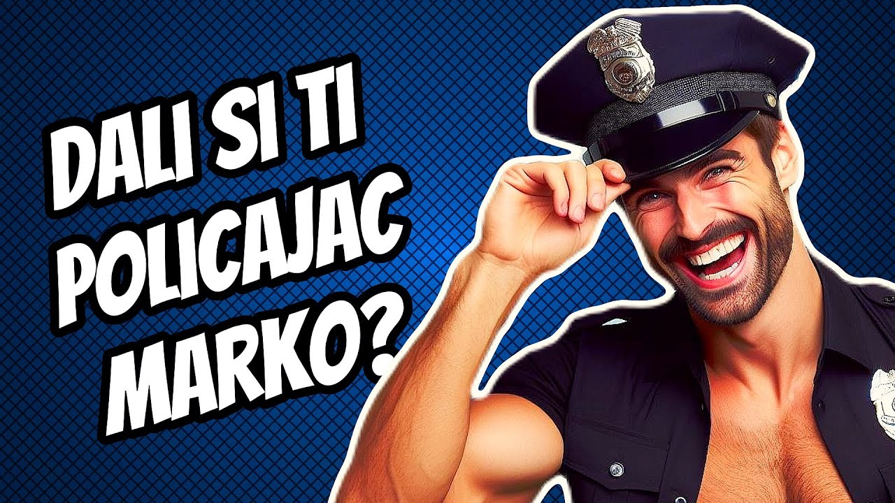 Dali si ti Marko, policajac iz komšiluka? #vicevi - YouTube