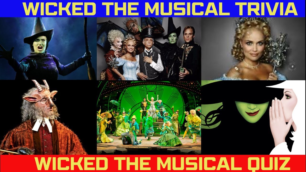 Guess #Wicked The Musical Trivia (Quiz #1) - YouTube