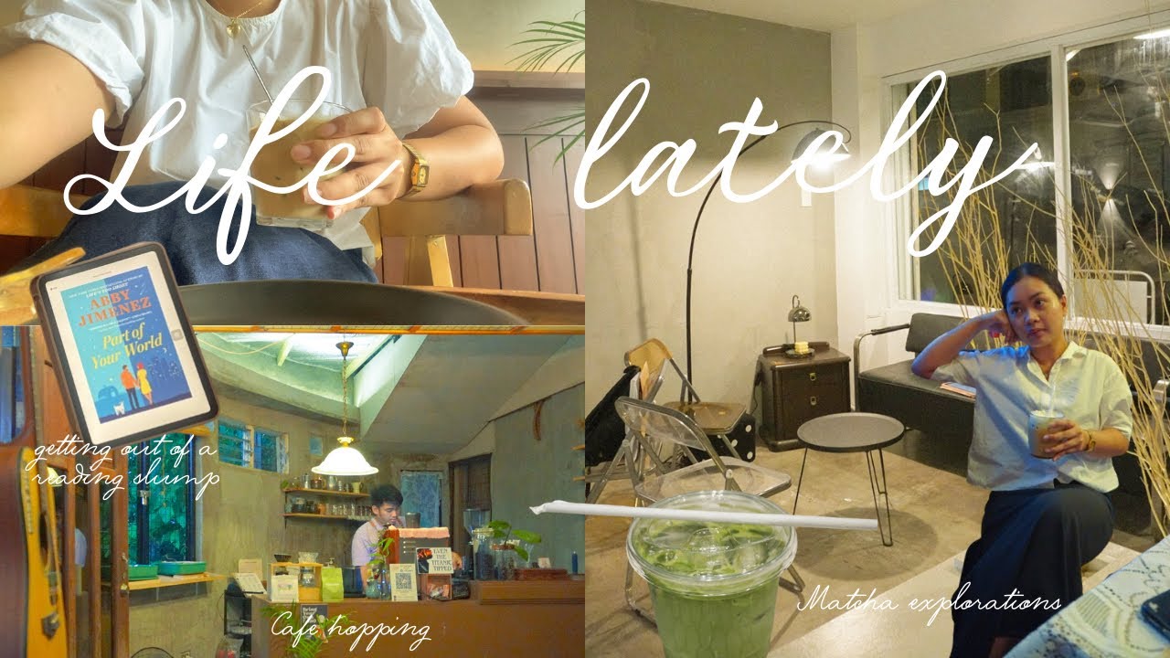 life lately in september cafe hopping, matcha explorations, back to ...