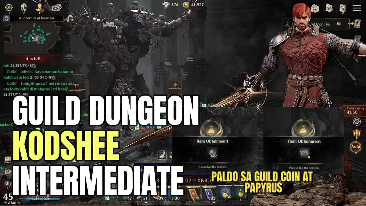 Night Crows Guild Dungeon Kodshee Intermediate Level - YouTube