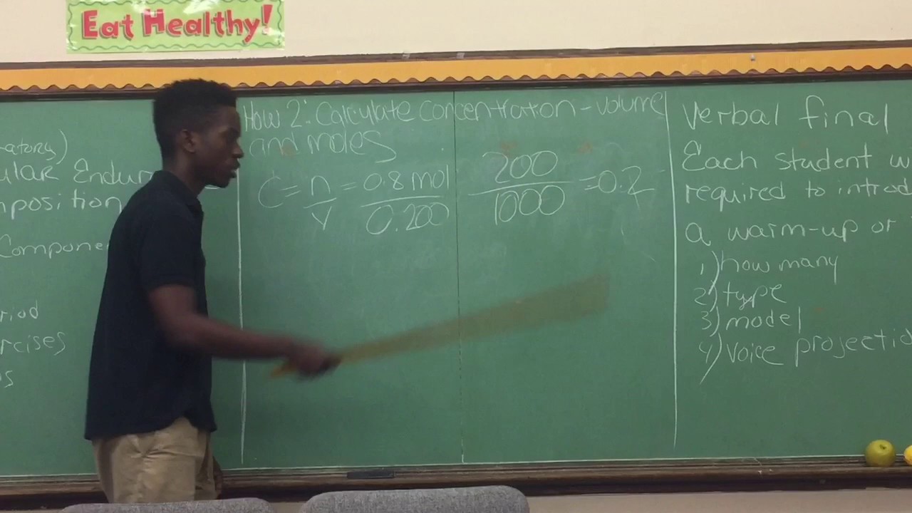Calculating Concentrations by Mass, Volume, and Molarity - YouTube