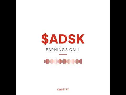 Autodesk Inc ($ADSK) Q2 2027 Earnings Call
