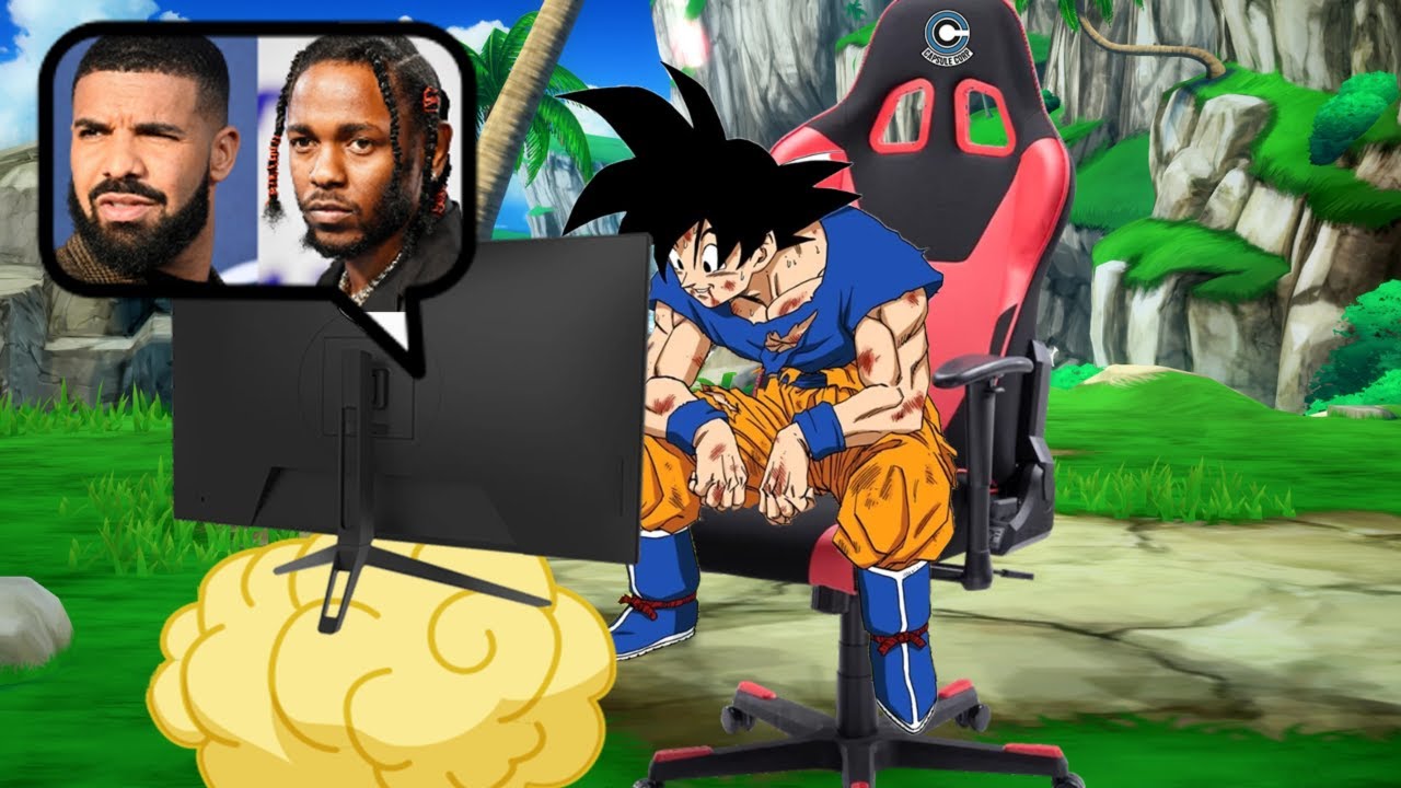 Goku and Vegeta react to the Kendrick vs Drake beef - YouTube