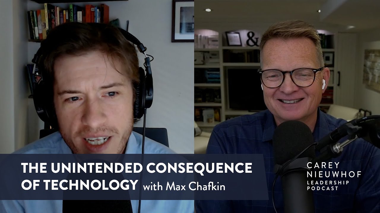 Max Chafkin on the Unintended Consequence of Technology, Politics, Power and Tech Leaders - YouTube