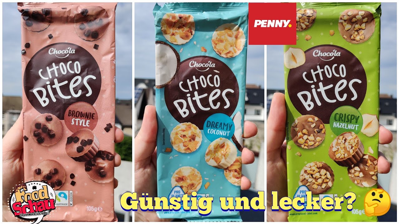 Penny Choco Bites: Brownie Style, Dreamy Coconut & Crispy Hazelnut ...