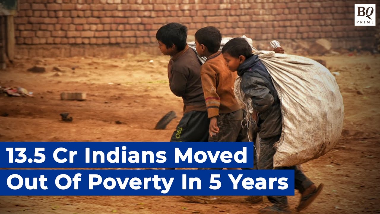 13.5 Crore Indians Move Out Of Poverty In 5 Years: NITI Aayog Report ...