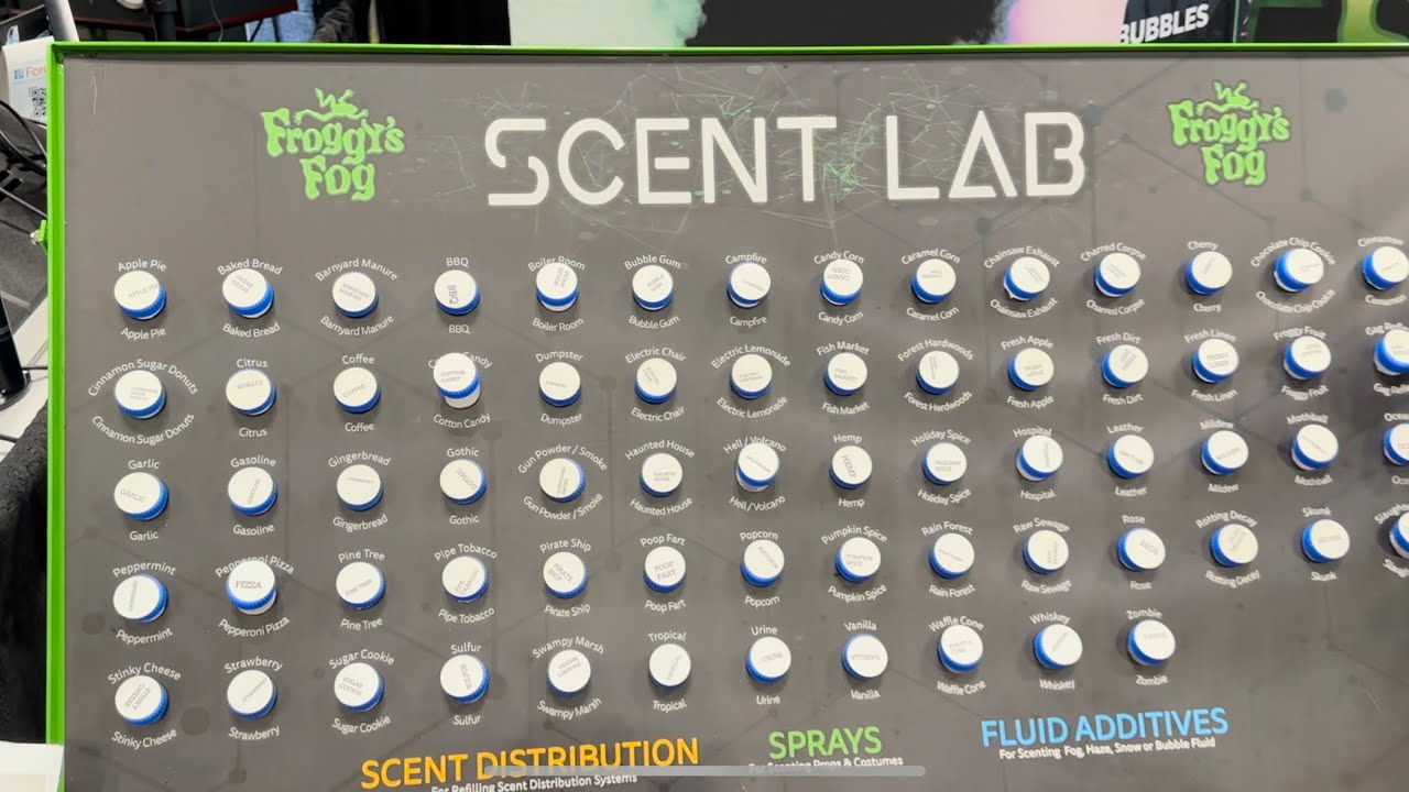 The coolest thing at NAB… smells like cinnamon donuts!!🍩- by Froggy Fog ...