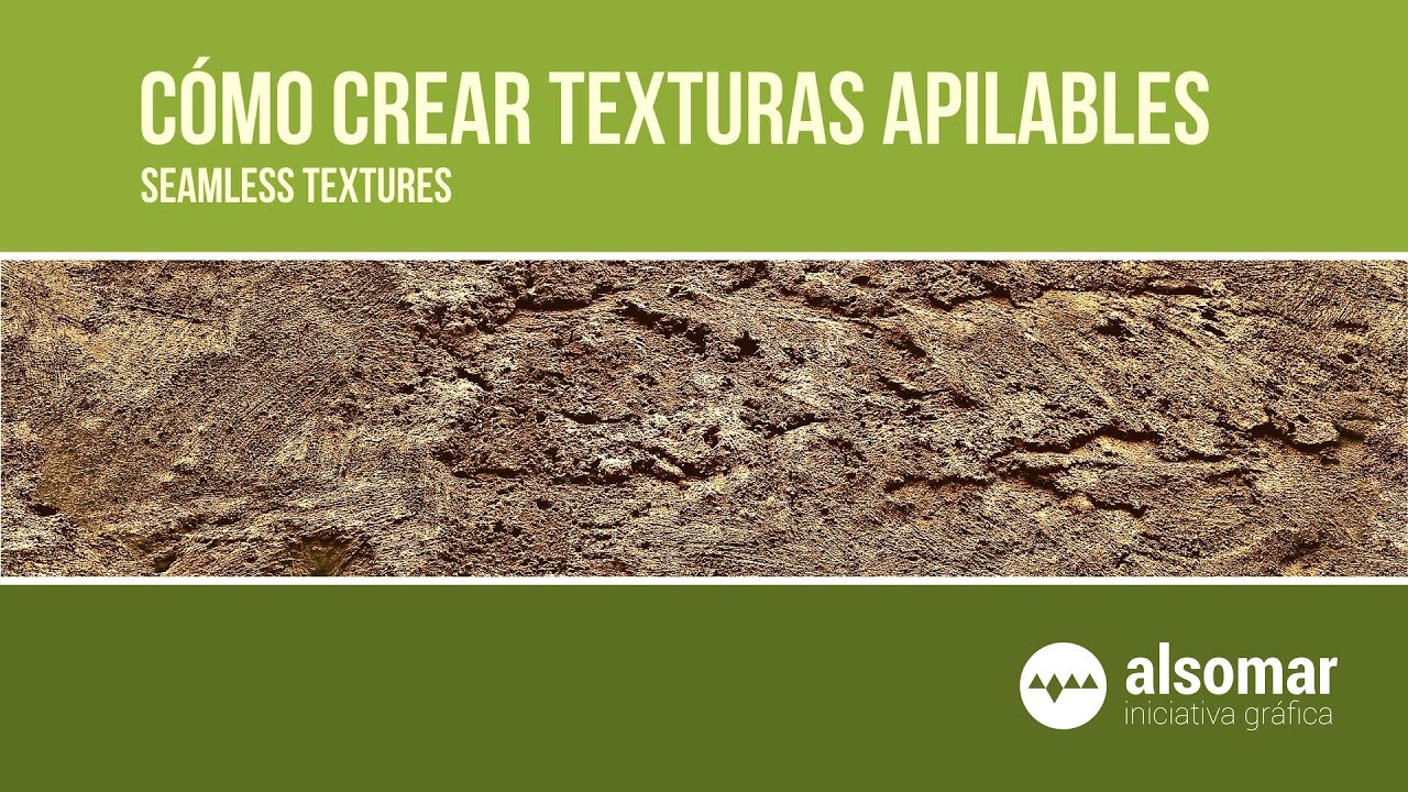 Tutorial Photoshop: Cómo crear texturas tileables (seamless) - YouTube